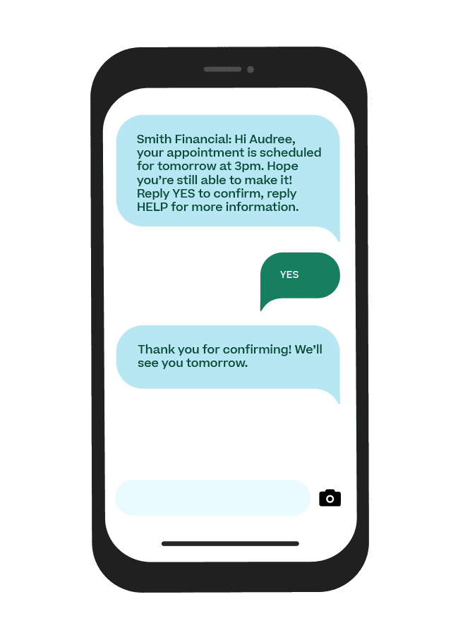 32 Appointment Confirmation Text Templates + Examples [2025] | Mobile ...