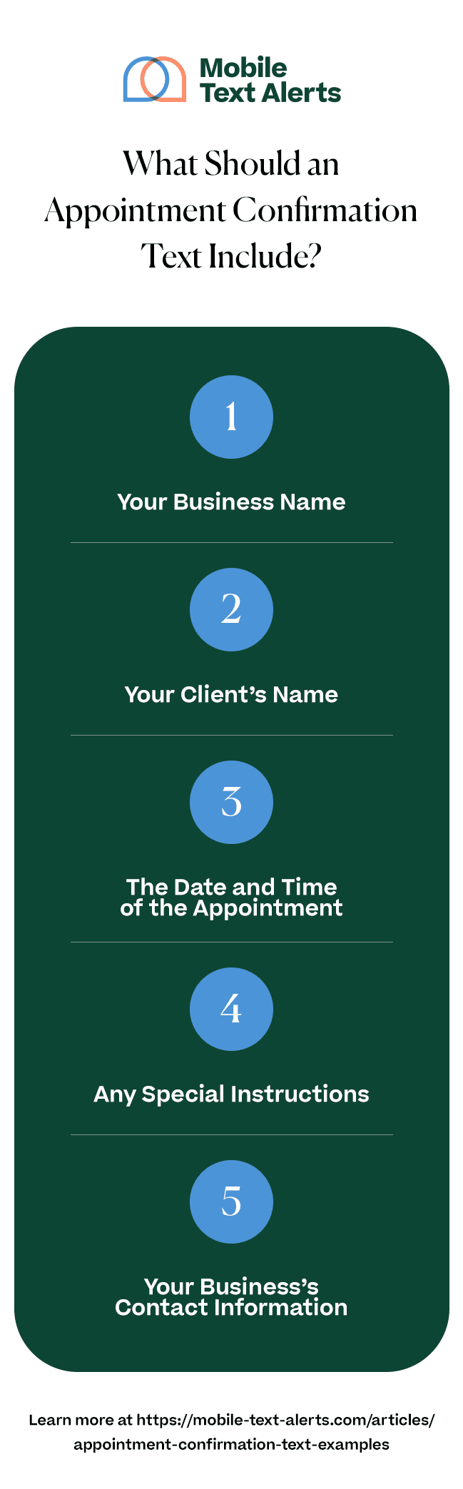 32 Appointment Confirmation Text Templates + Examples [2025] | Mobile ...