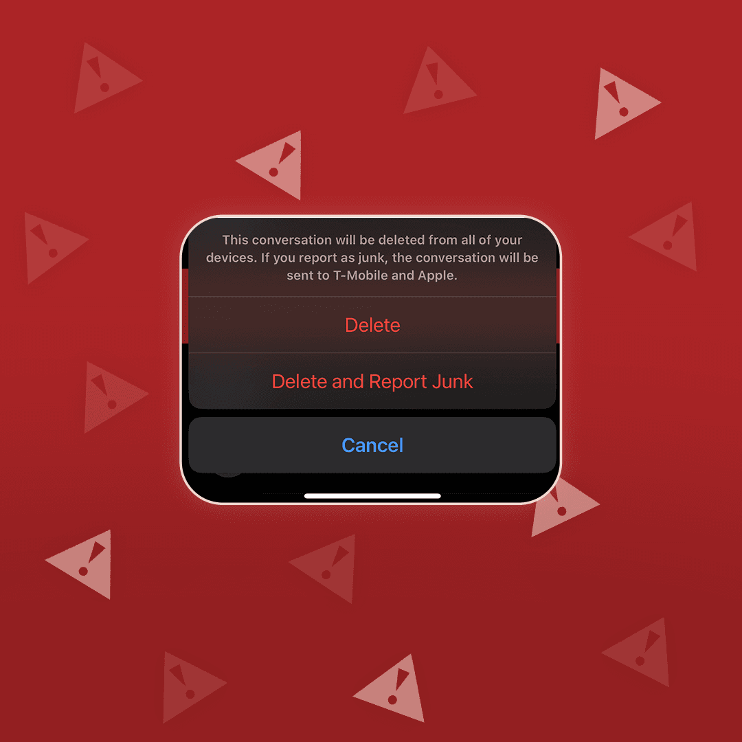 Accidentally Reported Text as Junk / Deleted… How to Undo? | Mobile ...
