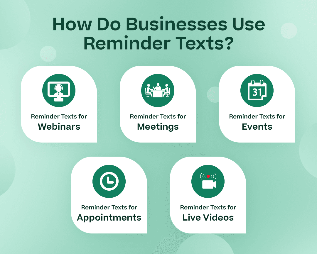 How to Send a Reminder Text in 3 Easy Steps + Examples [2024] | Mobile Text Alerts