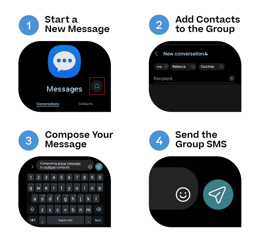 Group SMS: How to Send on iPhone, Android, & More [2024] | Mobile Text ...