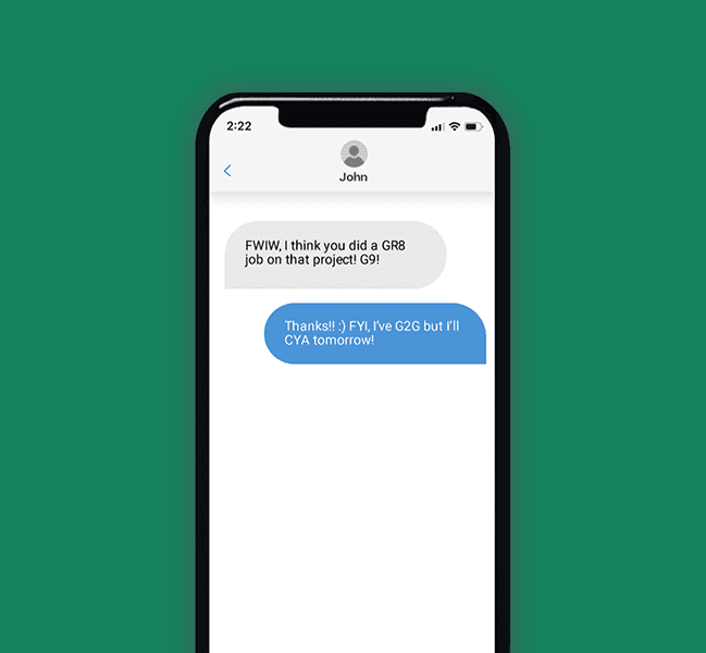 Top 145+ Texting Abbreviations with Examples [2024] | Mobile Text Alerts