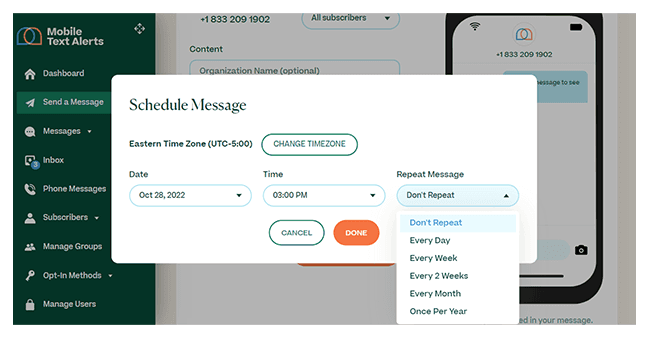 How to Send Scheduled Text Messages in 2024: Steps, Examples | Mobile ...
